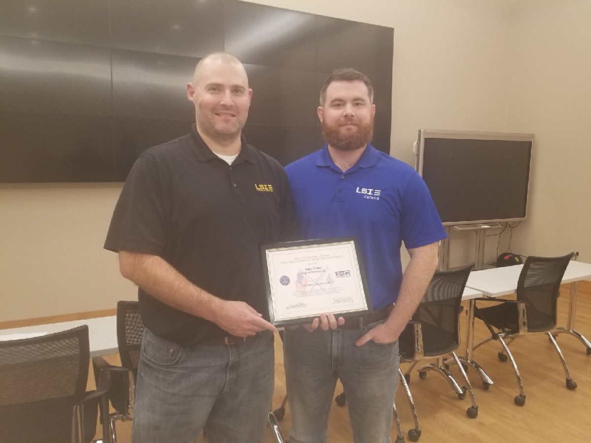 LSI’s John Bailey Receives ESGR Patriot Award | Logical Systems, LLC