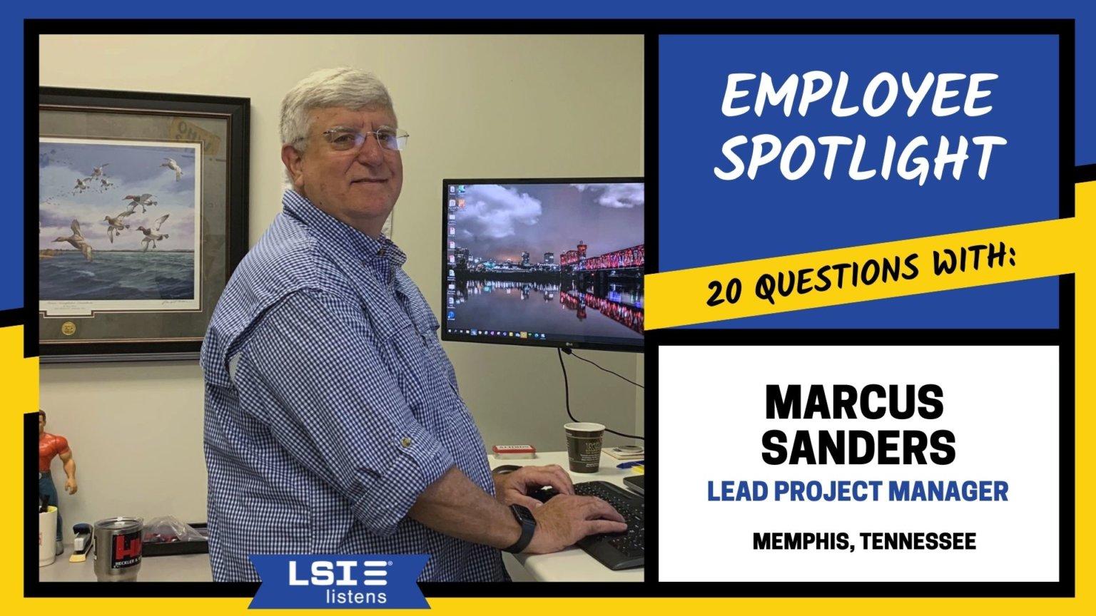 Employee Spotlight – 20 Questions With Marcus Sanders | Logical Systems ...