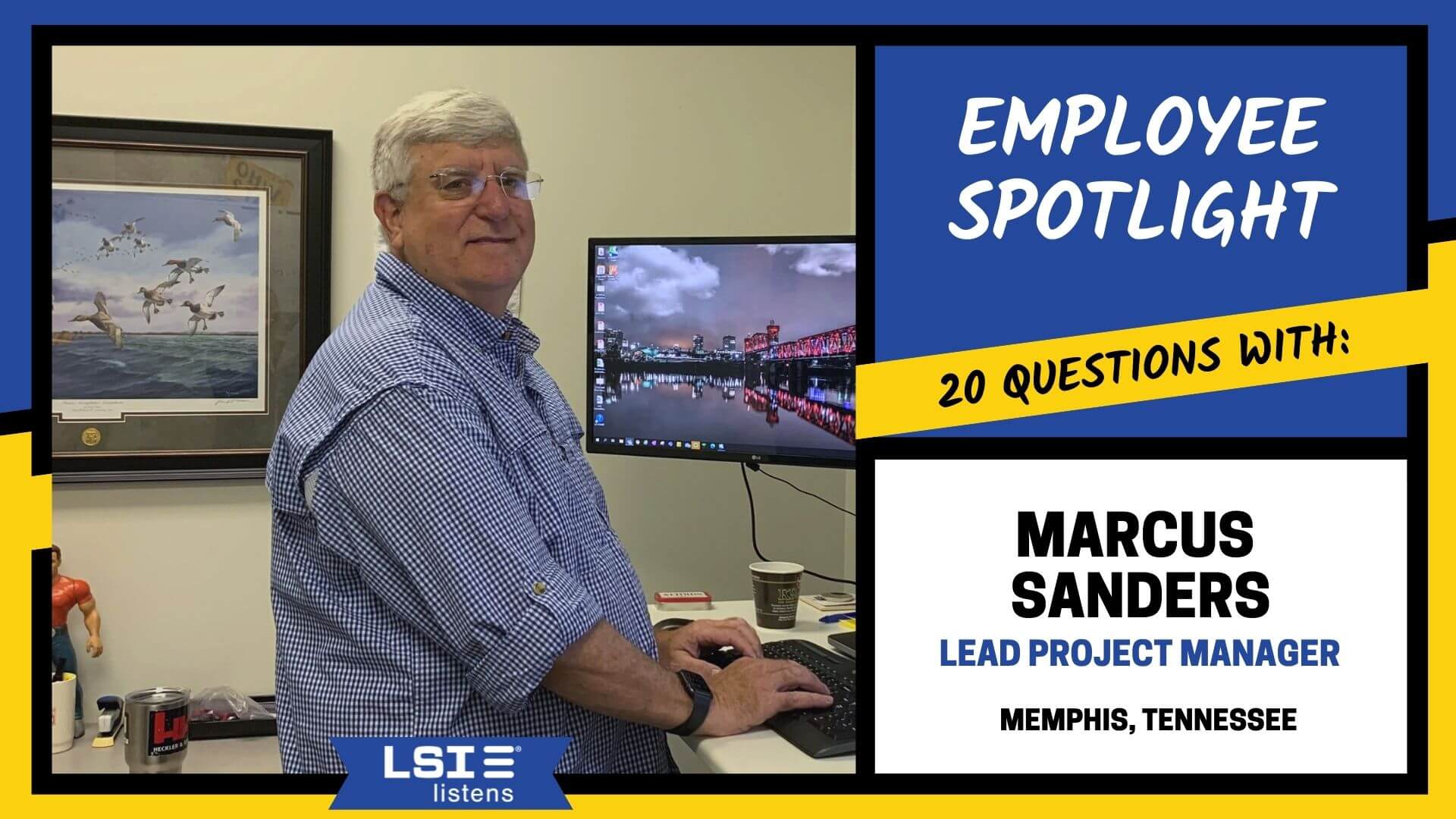 Employee Spotlight – 20 Questions With Marcus Sanders | Logical Systems ...