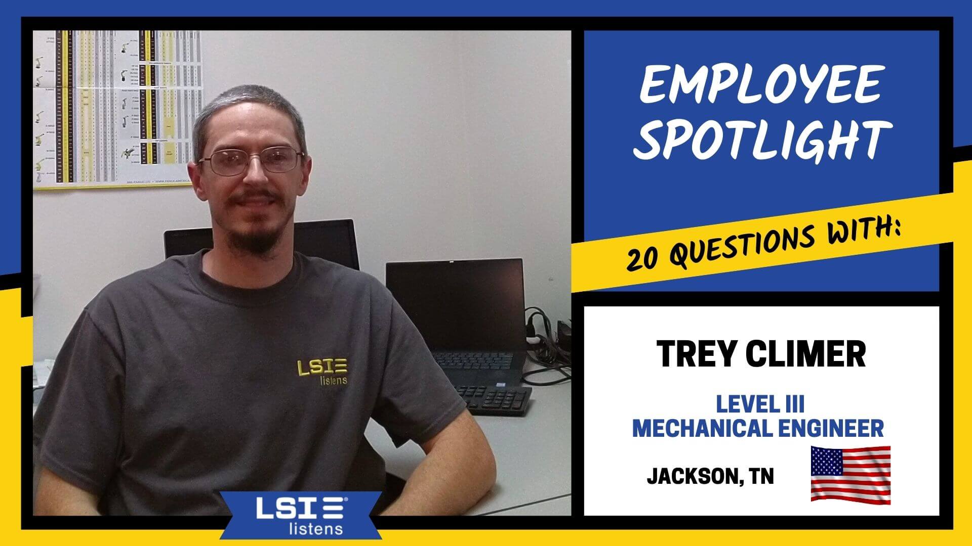 Employee Spotlight – 20 Questions With Trey Climer | Logical Systems, LLC