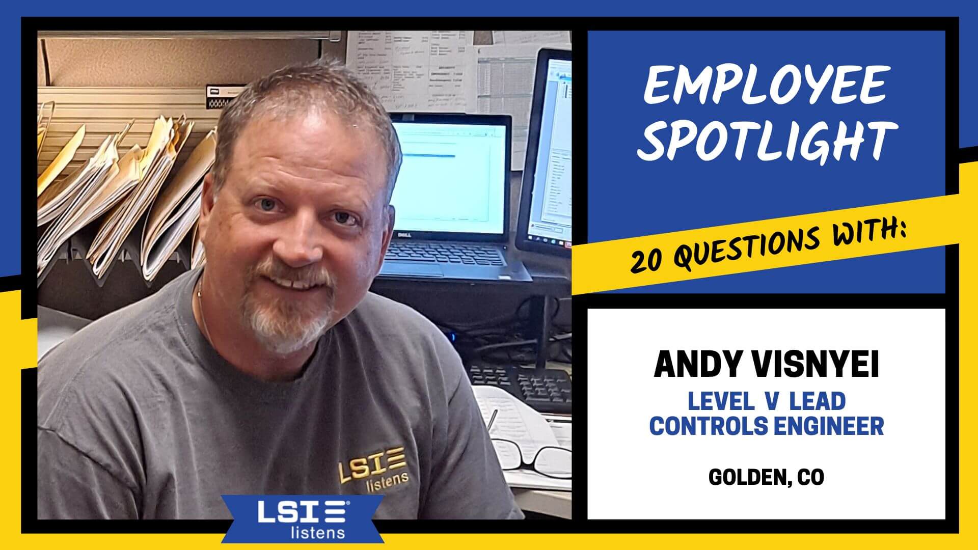 Employee Spotlight – 20 Questions With Andy Visnyei | Logical Systems, LLC