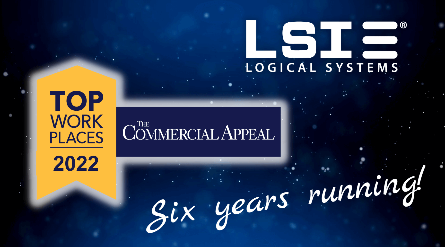 Commercial Appeal Names LSI a Winner of the Top Workplaces 2022 Award | Logical Systems, LLC