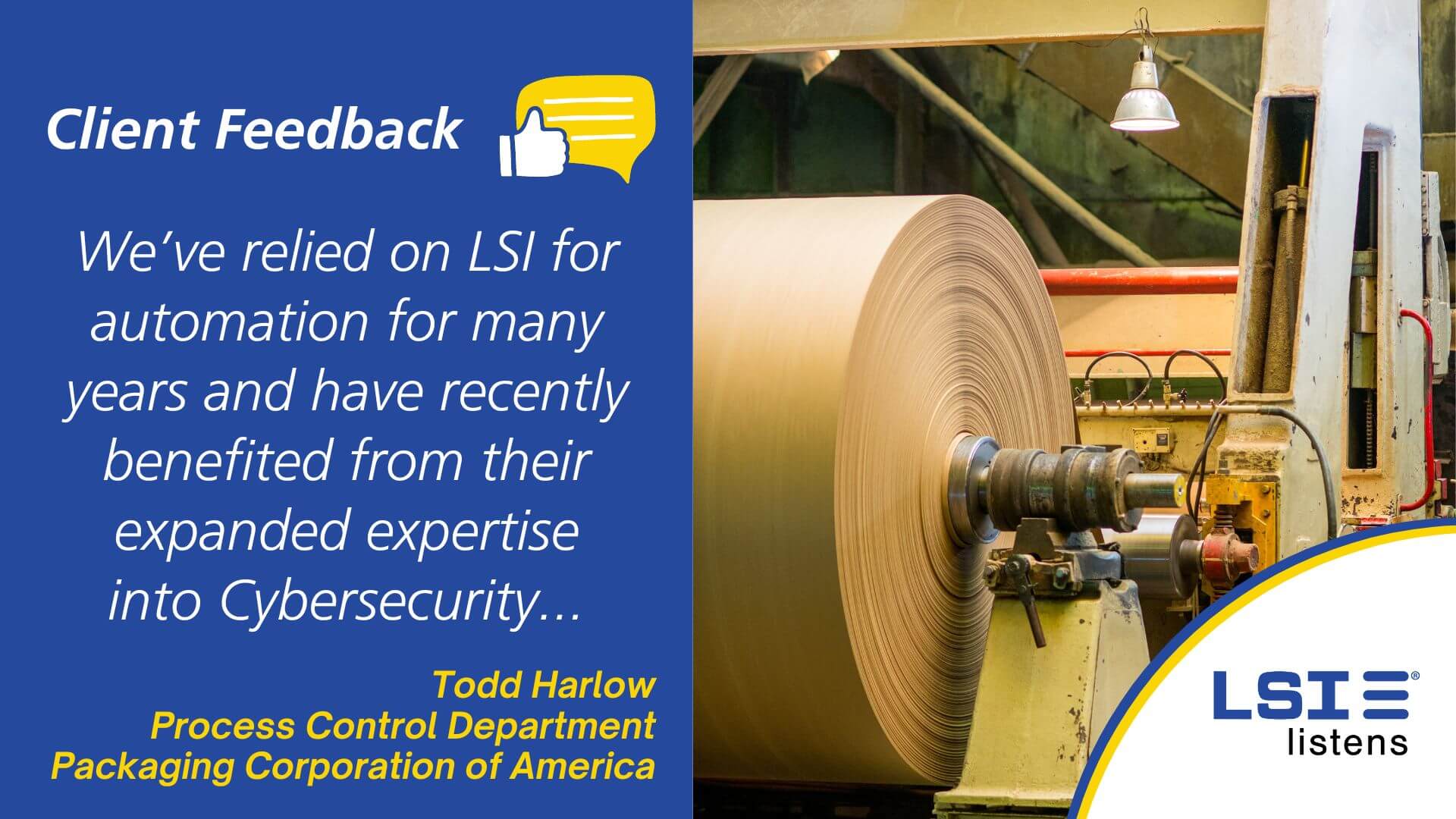 PCA’s Process Control Department Shares Praise from Recent Project ...