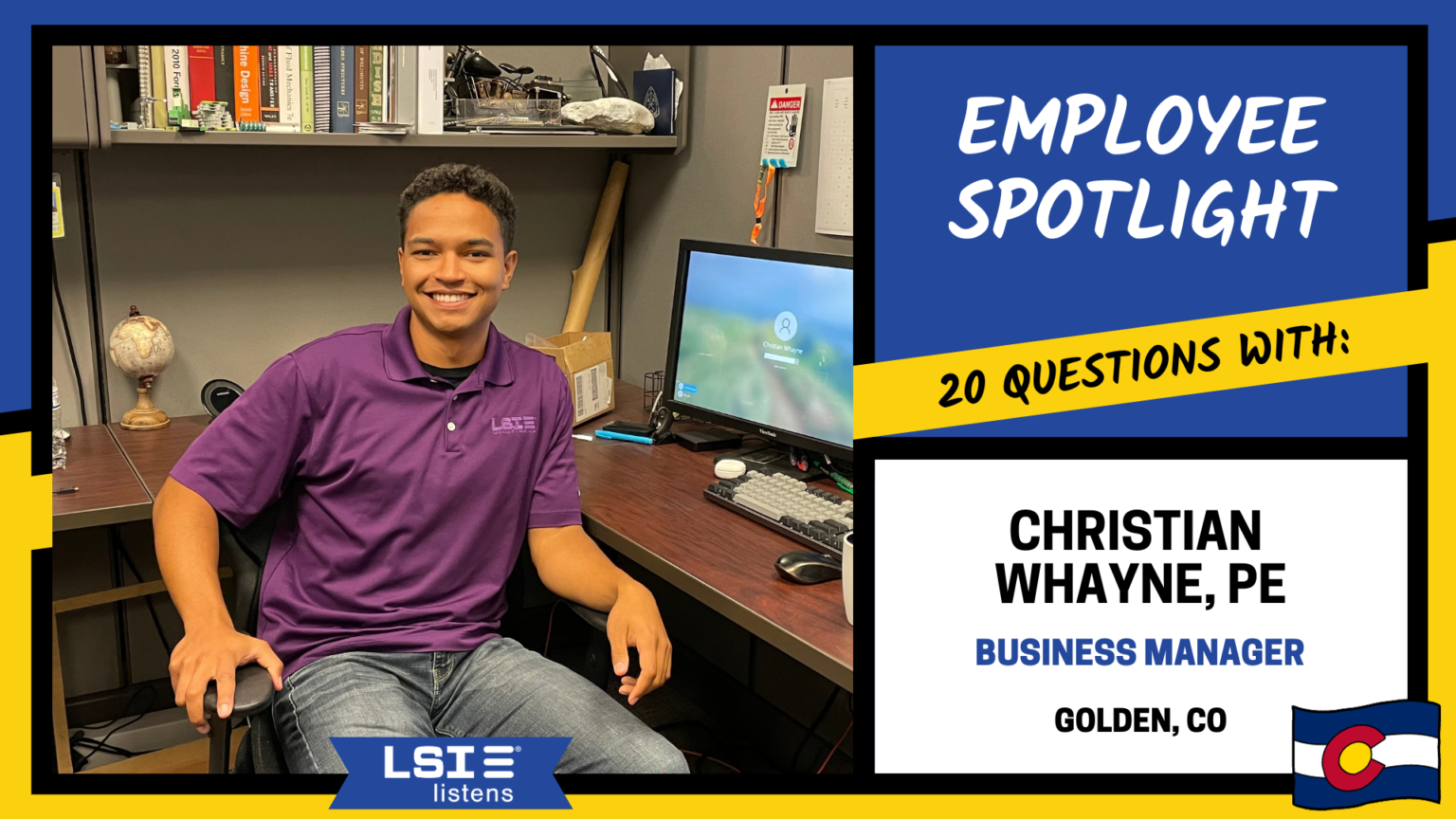 Employee Spotlight – Christian Whayne | Logical Systems, LLC