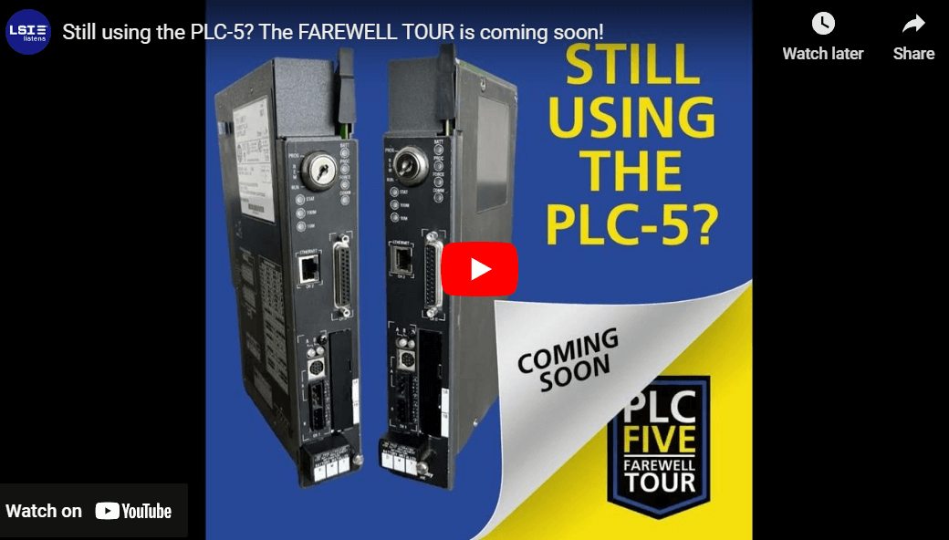 Still using the PLC-5? | Logical Systems, LLC
