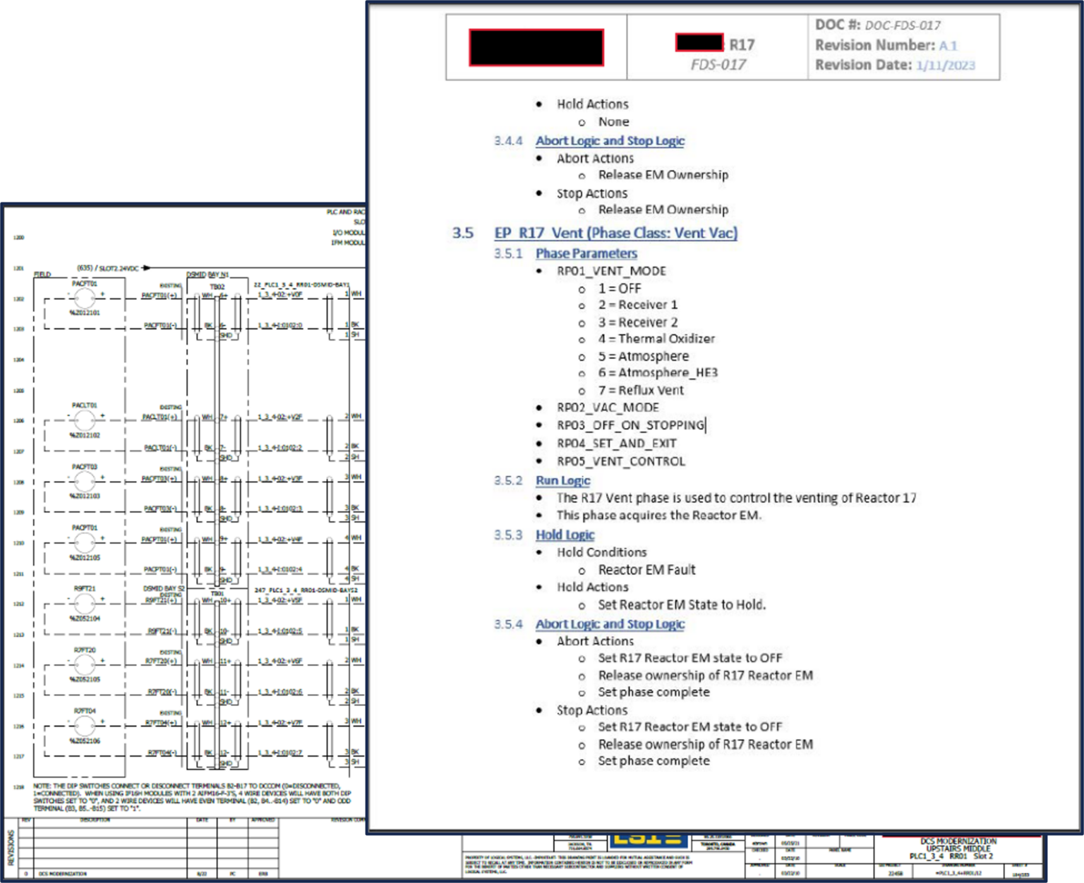 Specialty Chemical Plant DCS Upgrade | Logical Systems, LLC